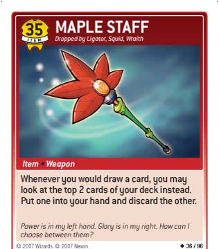 Play MapleStory iTCG